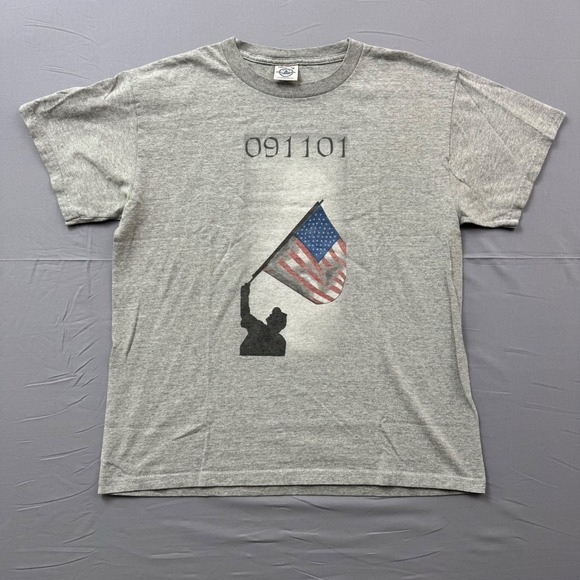 Delta | Shirts | Vintage 20 911 Memorial Tshirt Delta Pro Weight Fdny ...